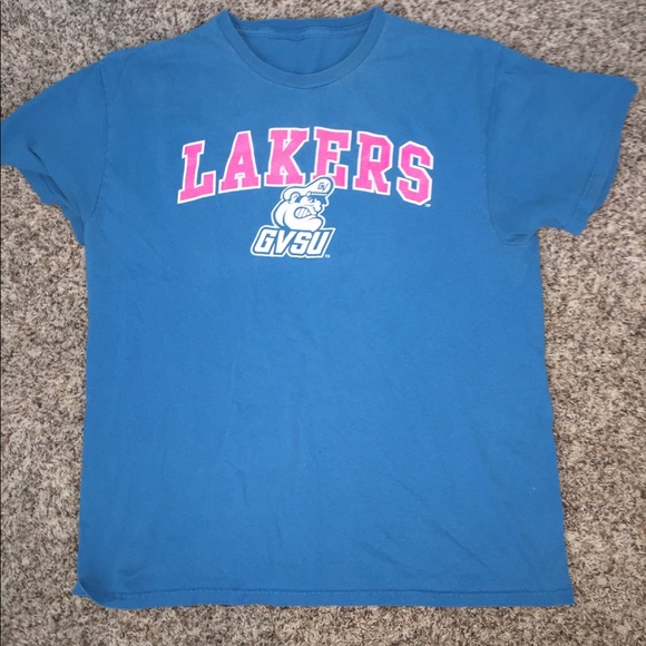 Tops | Gvsu Blue Tshirt | Poshmark